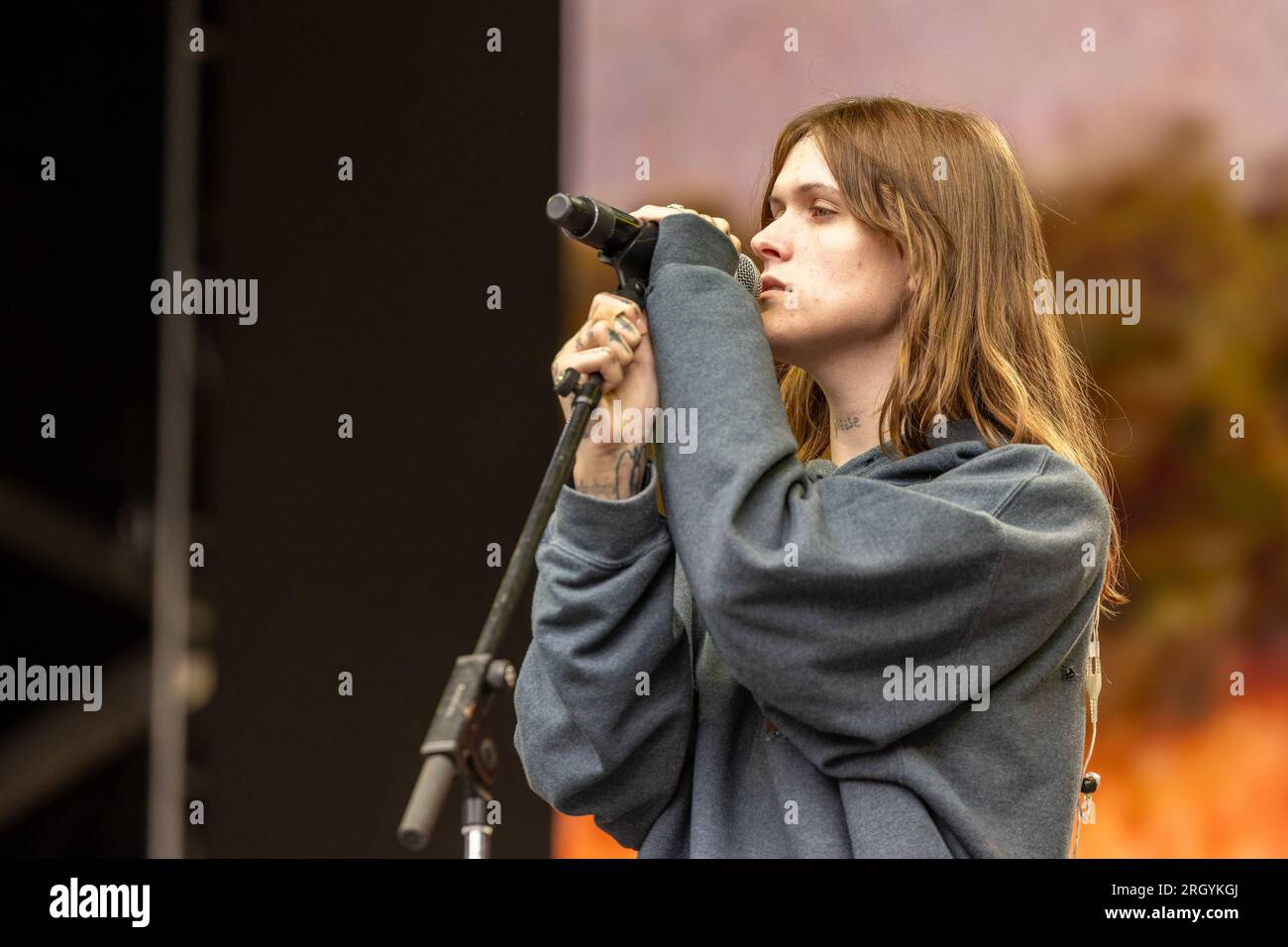 San Francisco, USA. 11th Aug, 2023. Singer Ethel Cain (Hayden Silas ...