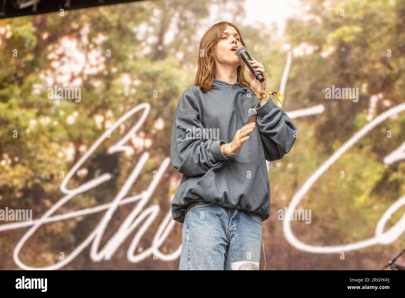 San Francisco, USA. 11th Aug, 2023. Singer Ethel Cain (Hayden Silas ...
