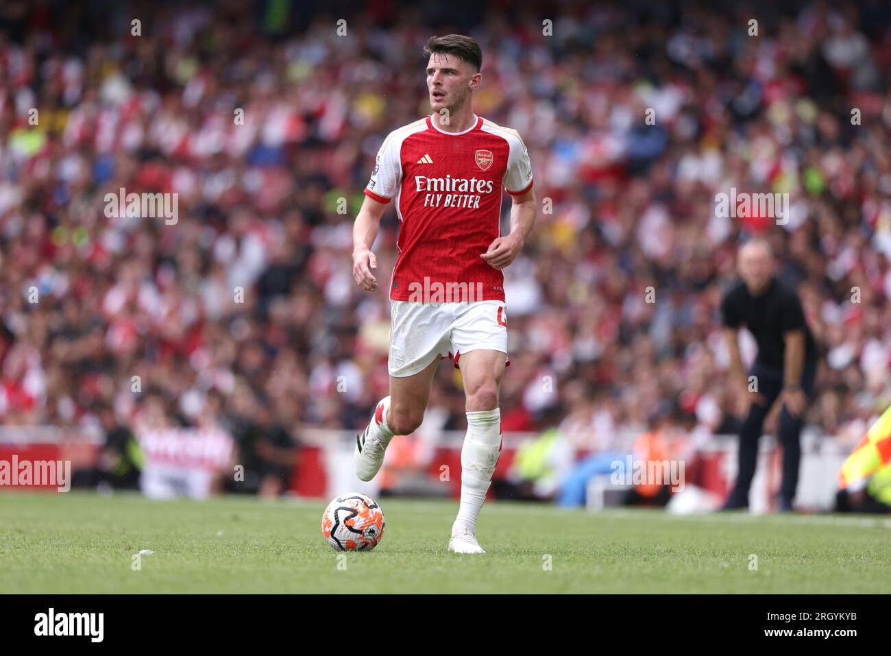 Declan rice arsenal 12 august hi-res stock photography and images - Alamy