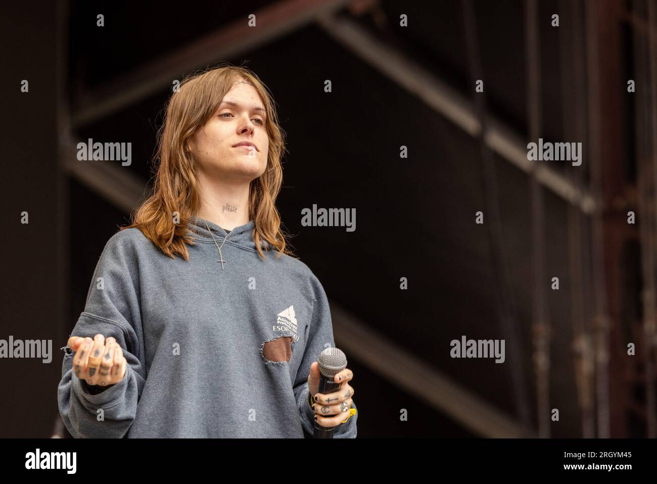 San Francisco, USA. 11th Aug, 2023. Singer Ethel Cain (Hayden Silas ...