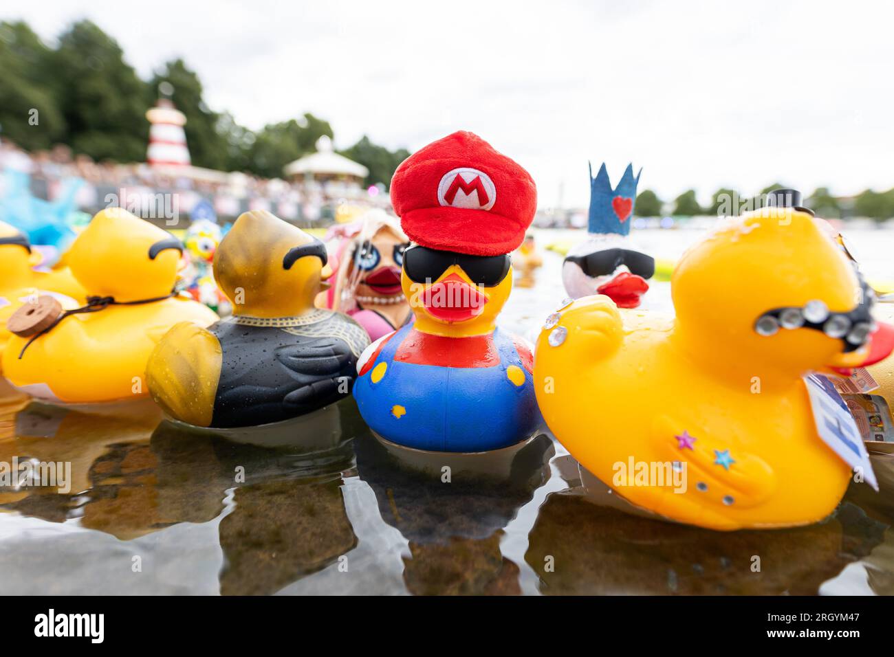 Duck race bath hi-res stock photography and images - Alamy