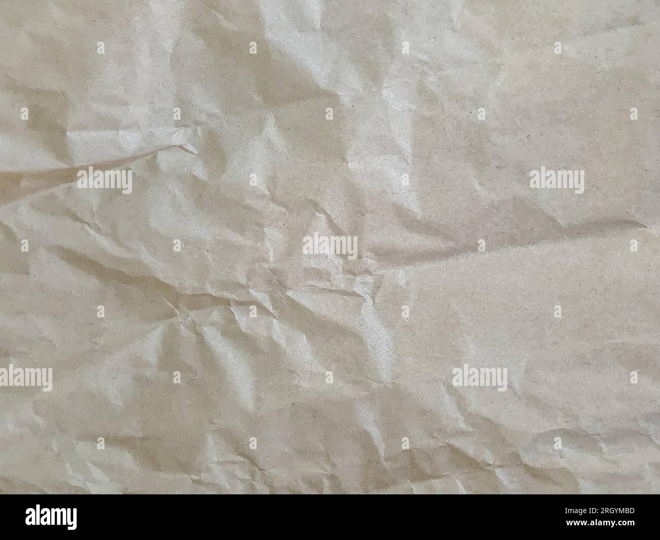 Brown wrapping paper texture, crumpled clean sheet. Craft crumpled ...
