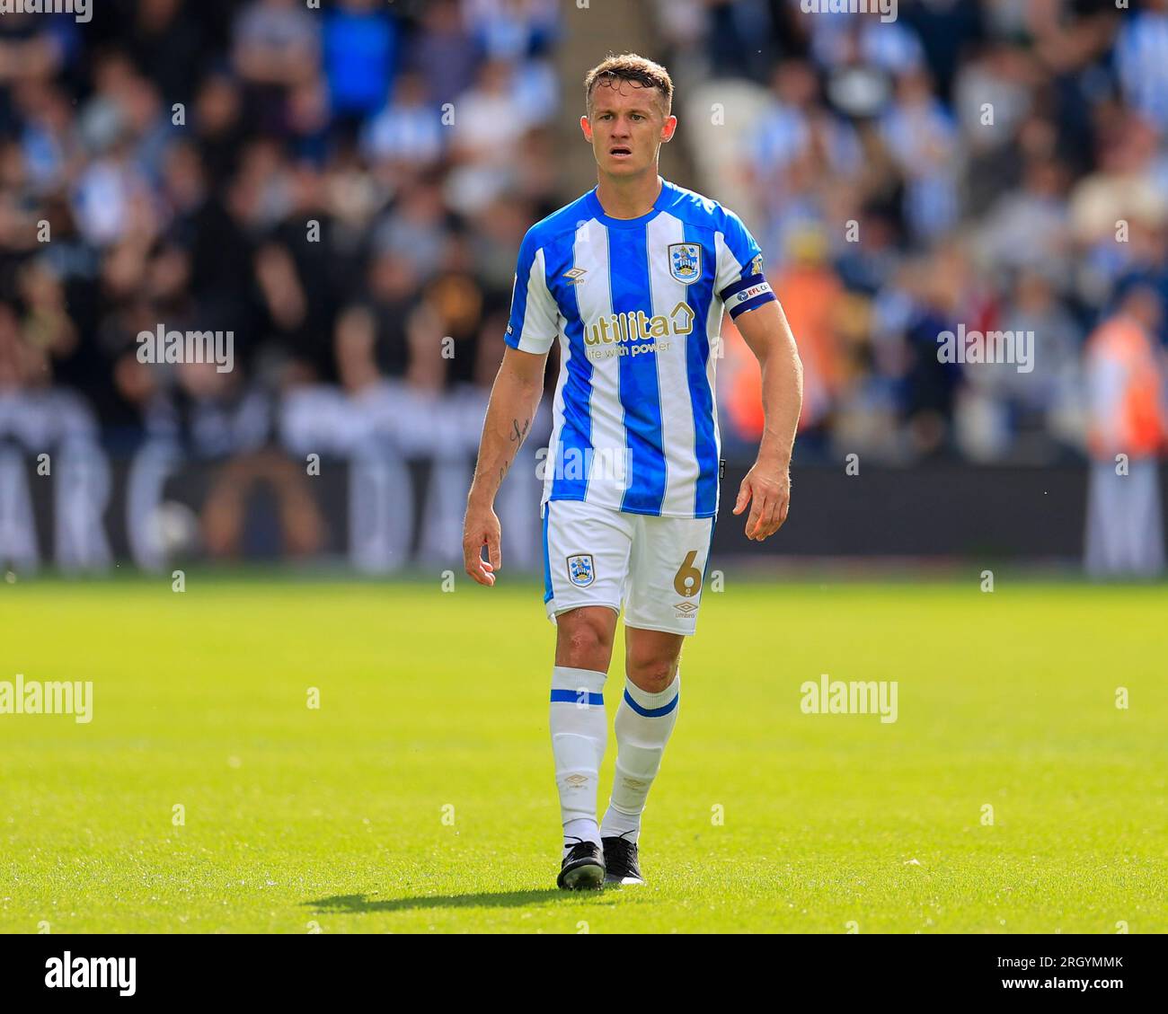 Jonathan Hogg #6 of Huddersfield Town during the Sky Bet Championship ...