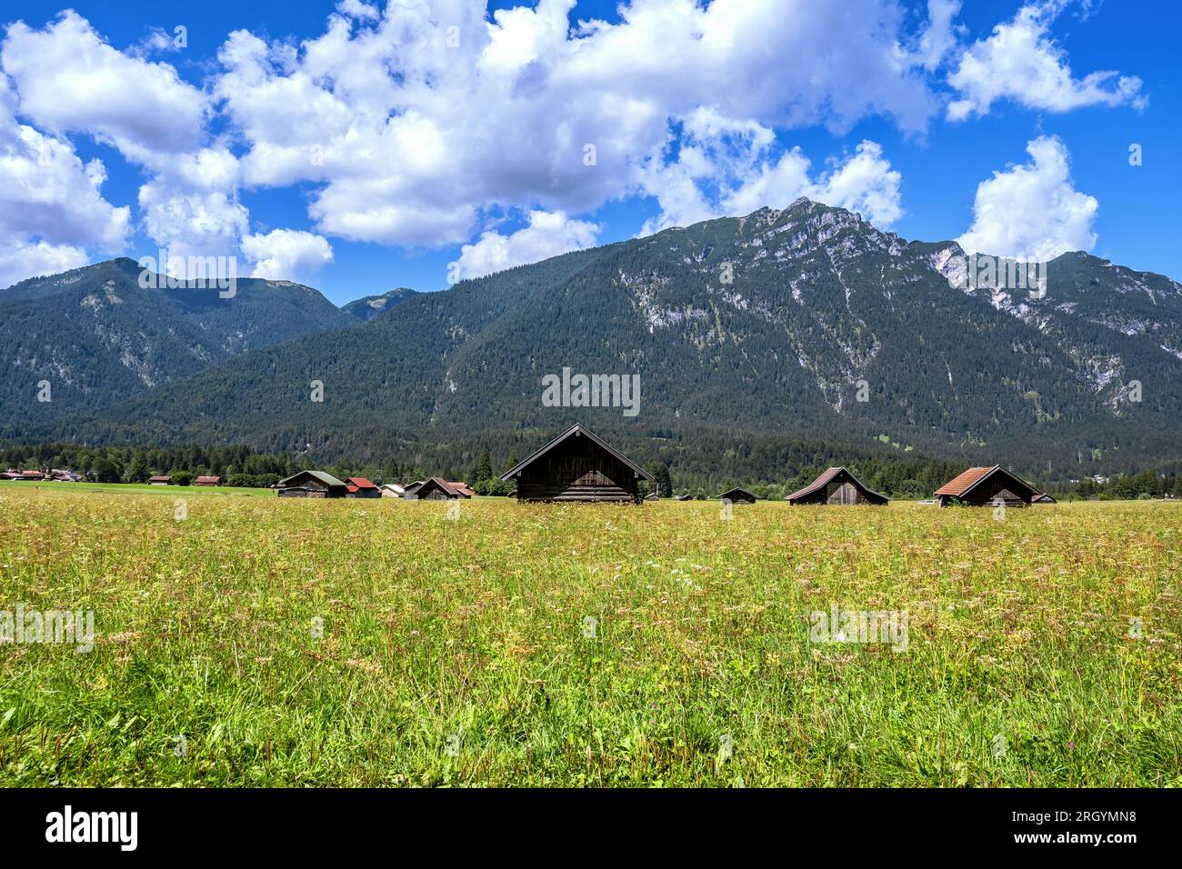 BAVARIA : GARMISCH-PARTENKIRCHEN - BETWEEN ALPSEILBAHN AND HAMMERBACH ...