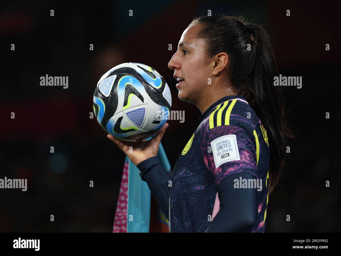 Colombia's Manuela Vanegas during the FIFA Women's World Cup quarter ...