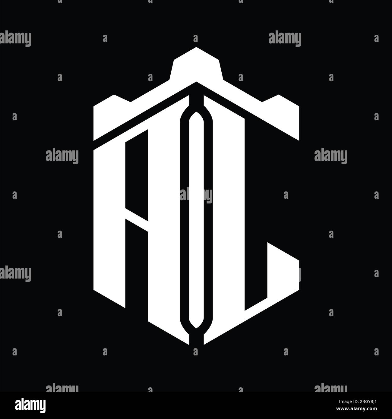 Al gaming logo hi-res stock photography and images - Alamy