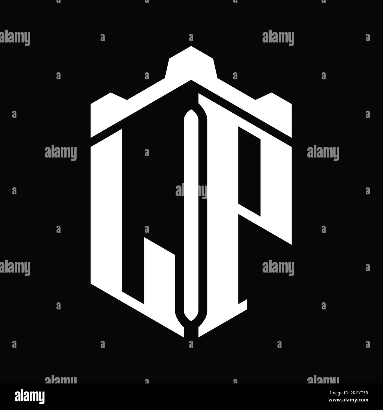 Lp gaming logo hi-res stock photography and images - Alamy