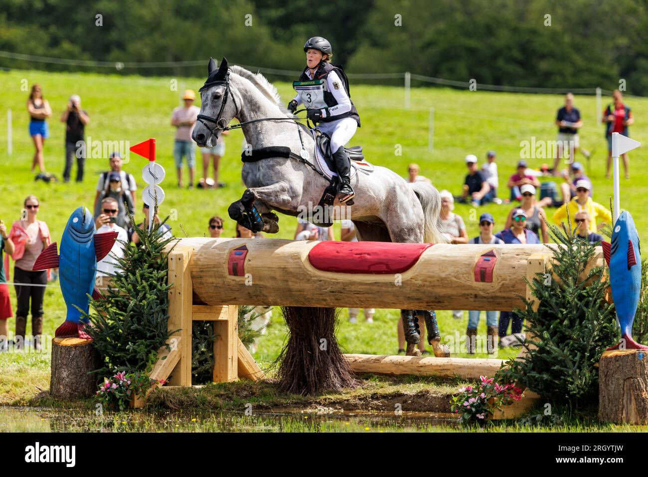 Le Pin Au Haras, France. 12th Aug, 2023. Equestrian sport - Eventing ...
