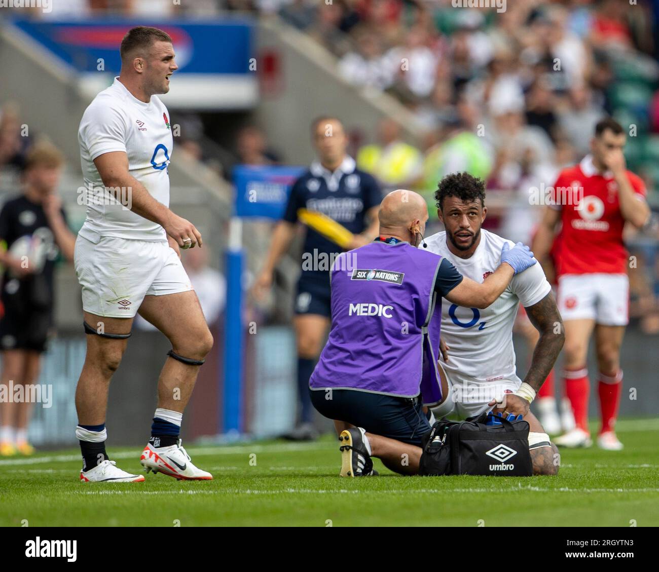 Twickenham Stadium, London, UK. 12th Aug, 2023. Summer Rugby ...