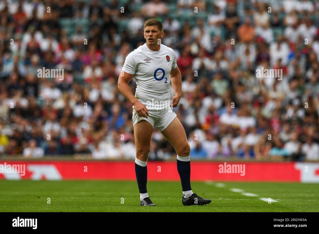 England 2023 wales august owen farrell hi-res stock photography and images - Alamy