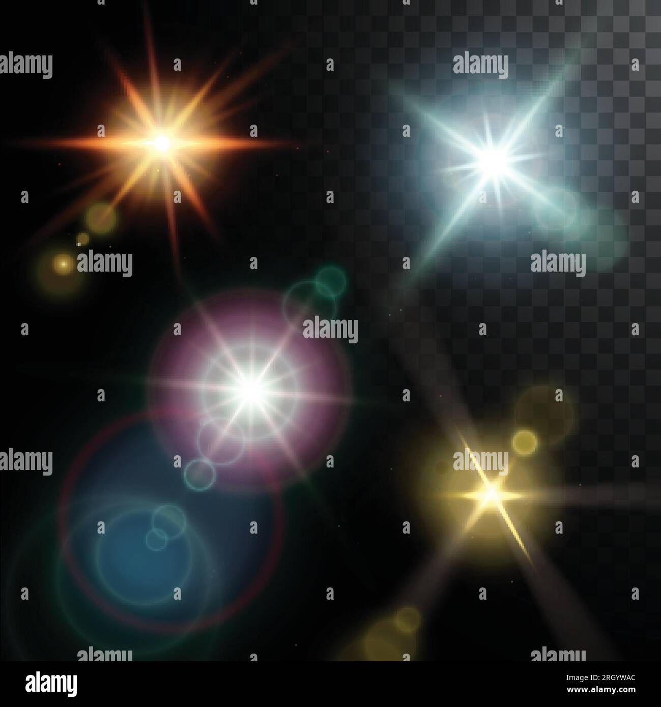 Pink beams Stock Vector Images - Alamy