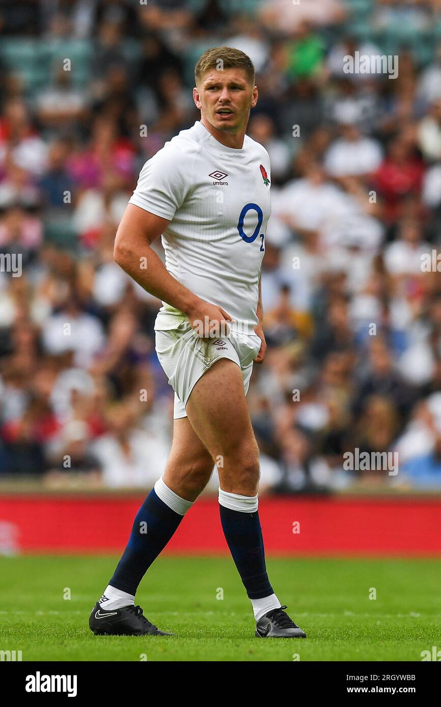 England 2023 wales august owen farrell hi-res stock photography and images - Alamy