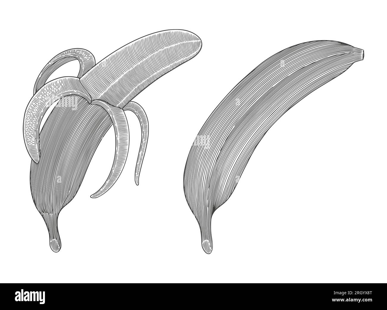 Fruit sets Black and White Stock Photos & Images - Alamy