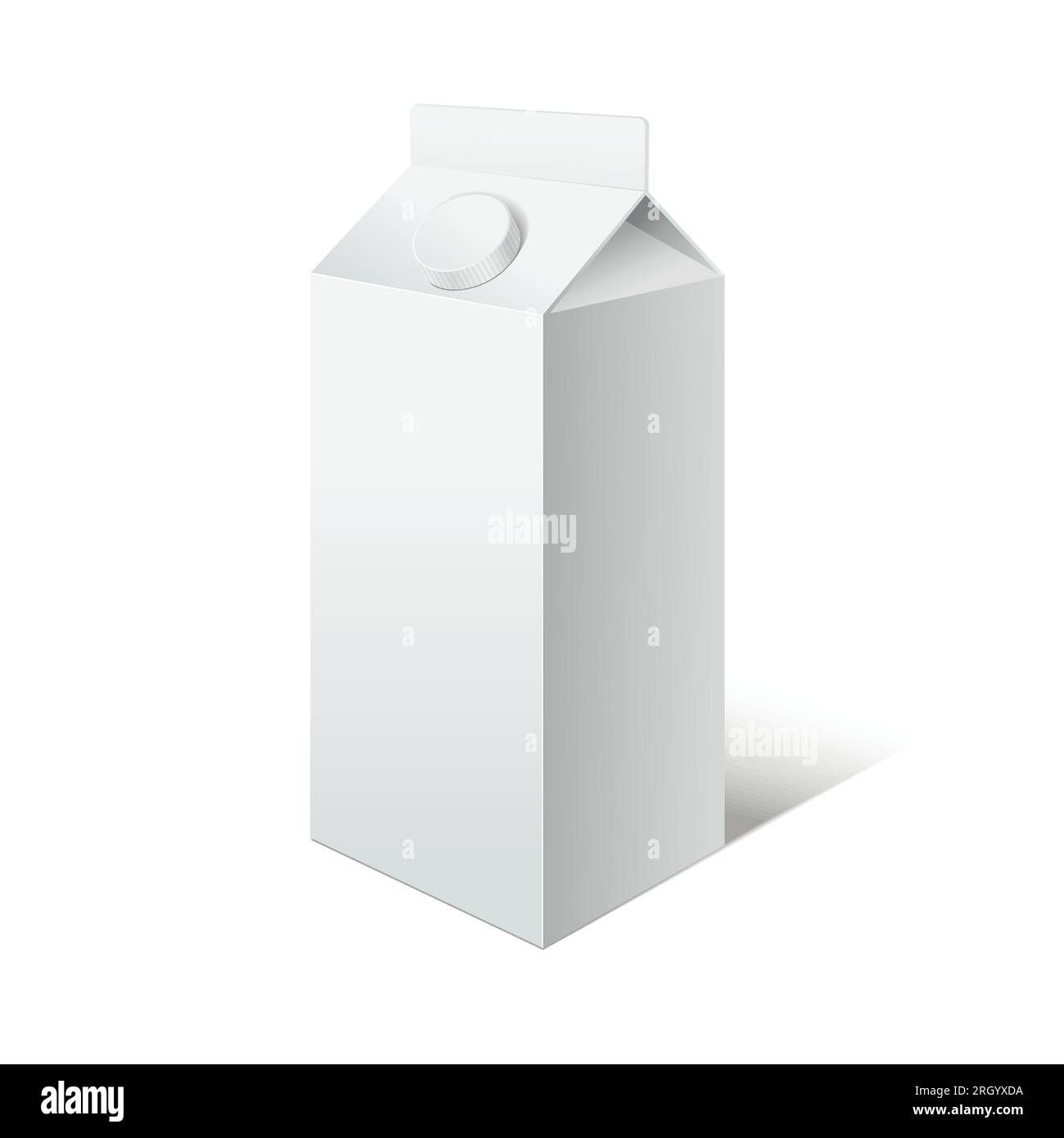 Empty carton Stock Vector Images - Alamy