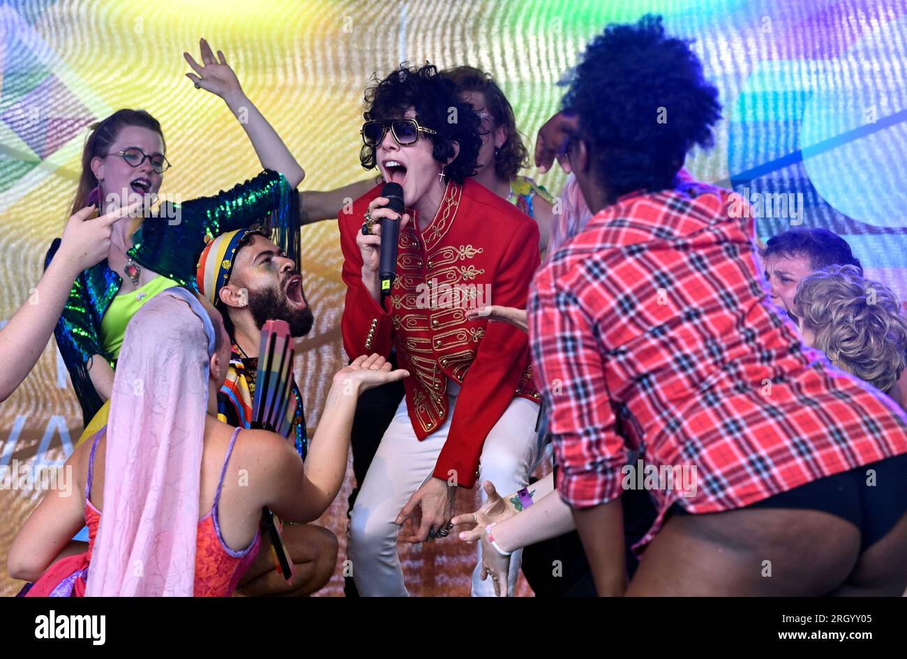 Prague, Czech Republic. 12th Aug, 2023. American singer LP (Laura ...
