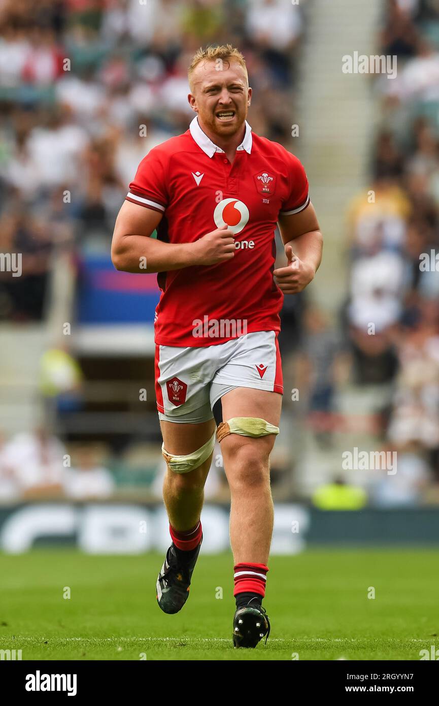 Tommy Reffell of Wales during the 2023 Summer Series match England vs ...