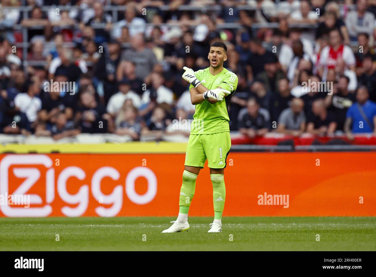 AMSTERDAM - (LR) during the Dutch premier league match between Ajax ...