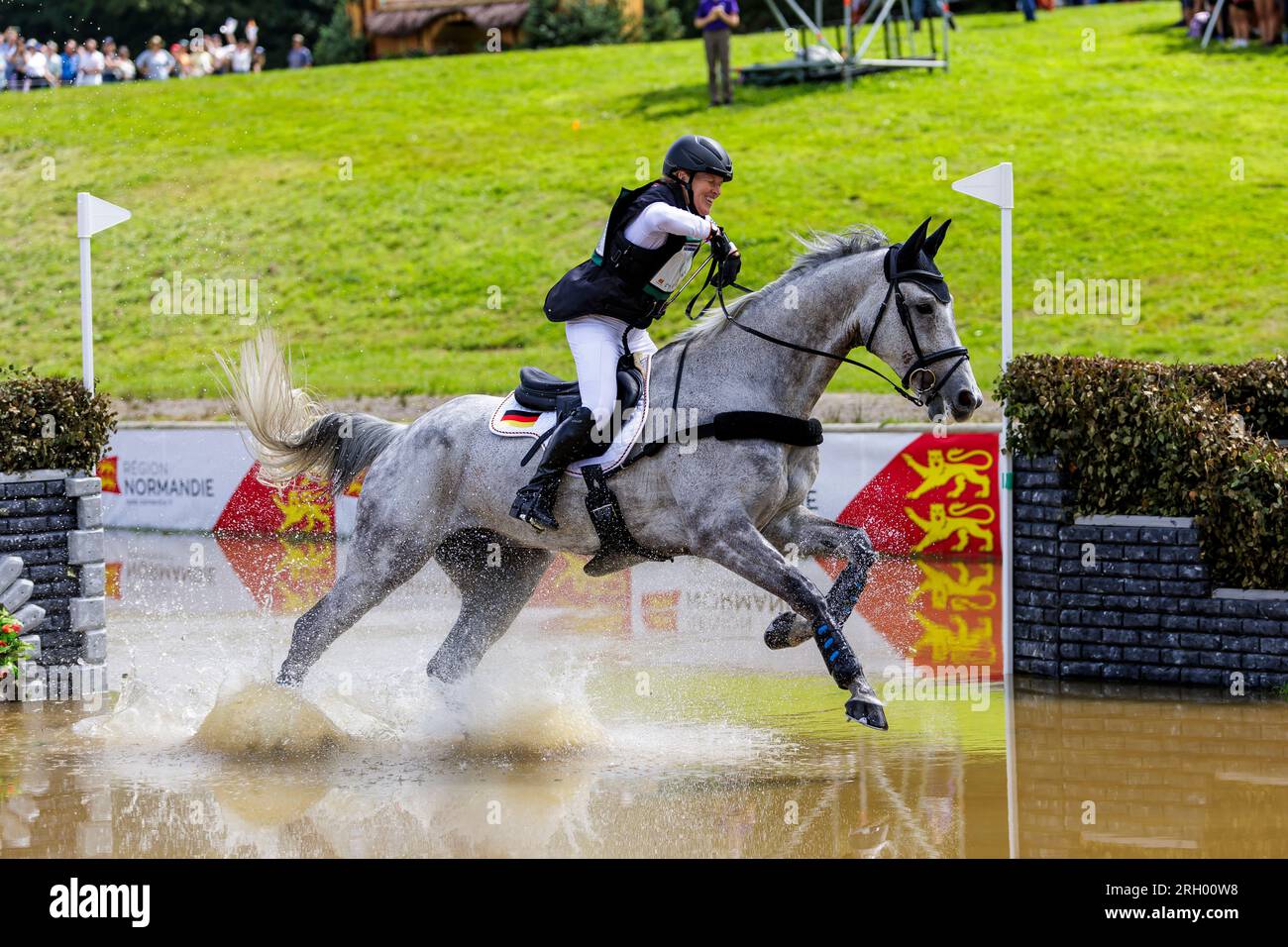 Le Pin Au Haras, France. 12th Aug, 2023. Equestrian sport - Eventing ...