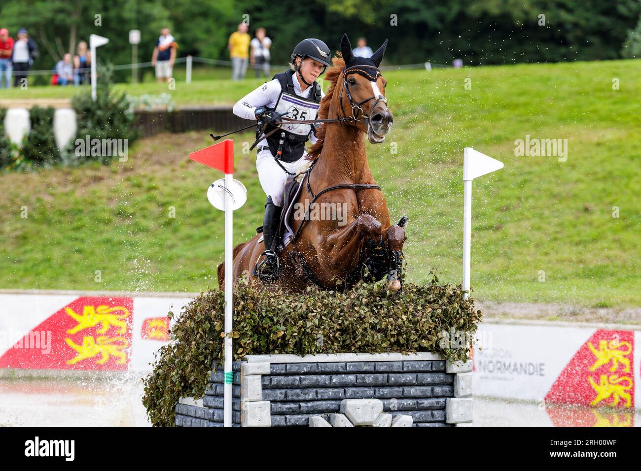 Le Pin Au Haras, France. 12th Aug, 2023. Equestrian sport - Eventing ...