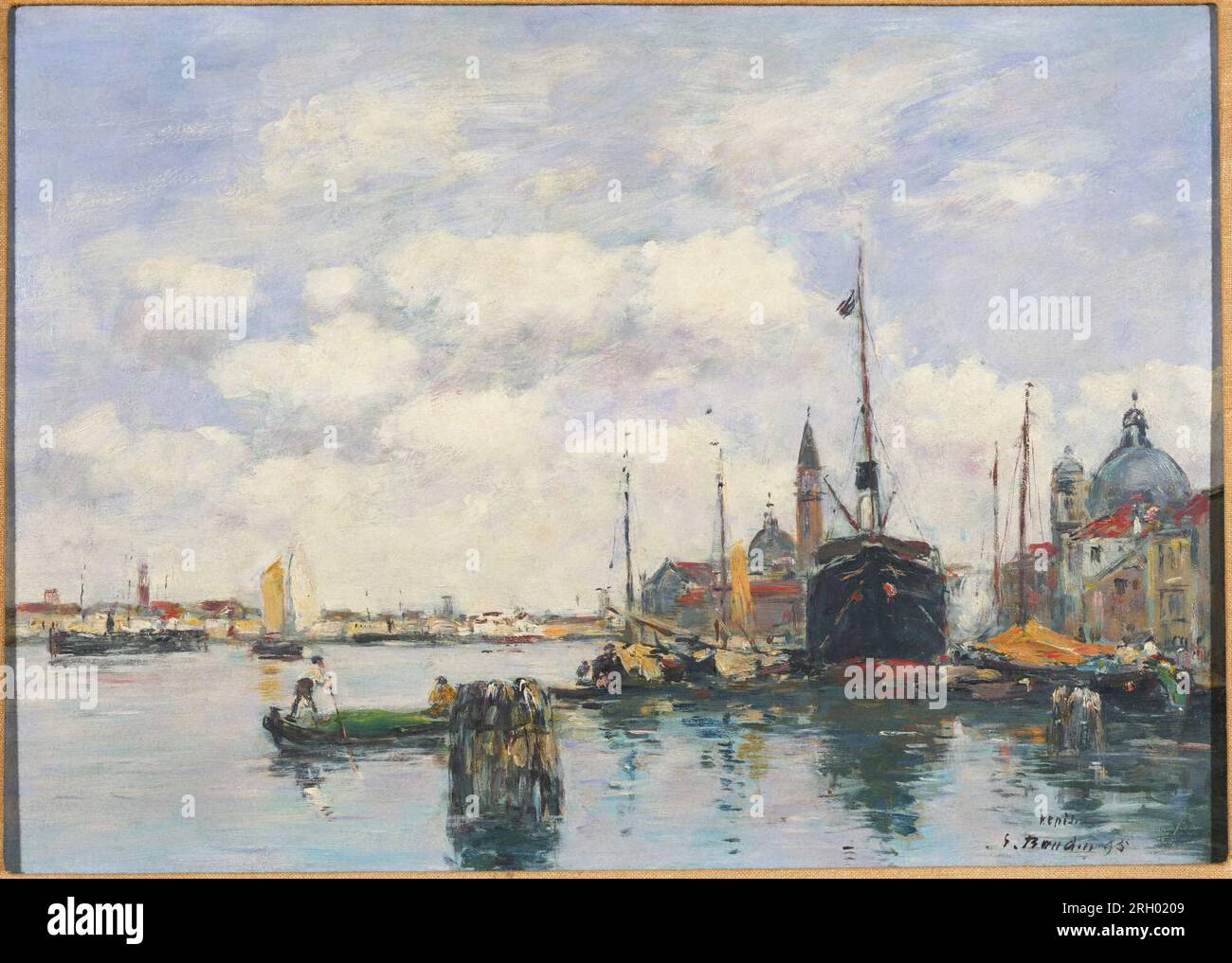 Boudin, eugene venice hi-res stock photography and images - Alamy