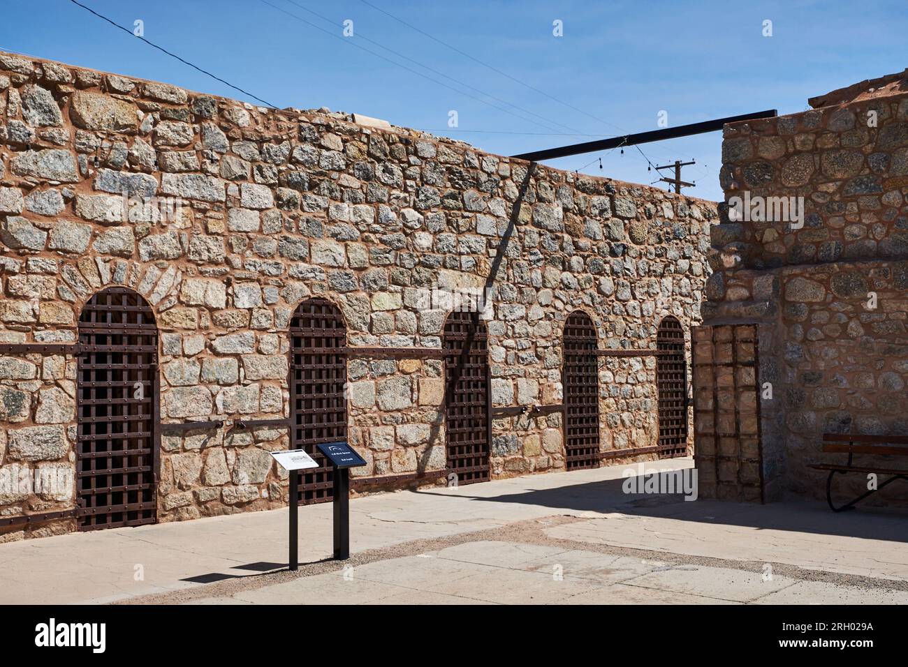 Yuma, Arizona, USA. 26th Mar, 2017. Yuma Territorial Prison opened in ...