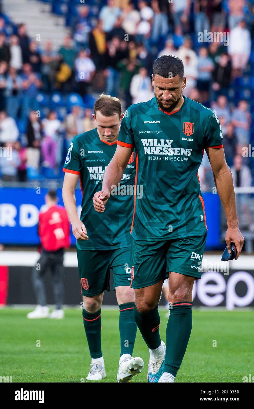 HERENVEEN - (r) Jeffrey Bruma of RKC Waalwijk during the Dutch premier ...