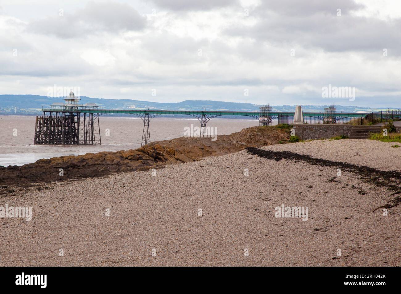 Clevedon Pier, in Cleveden Somerset Stock Photo - Alamy