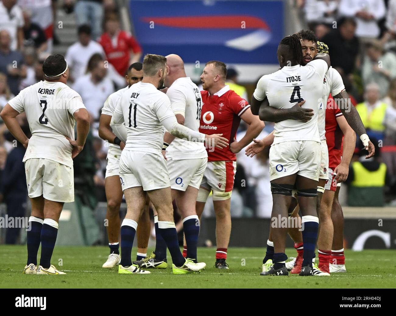 Twickenham, United Kingdom. 12th Aug, 2023. England V Wales, 2023 Rugby ...