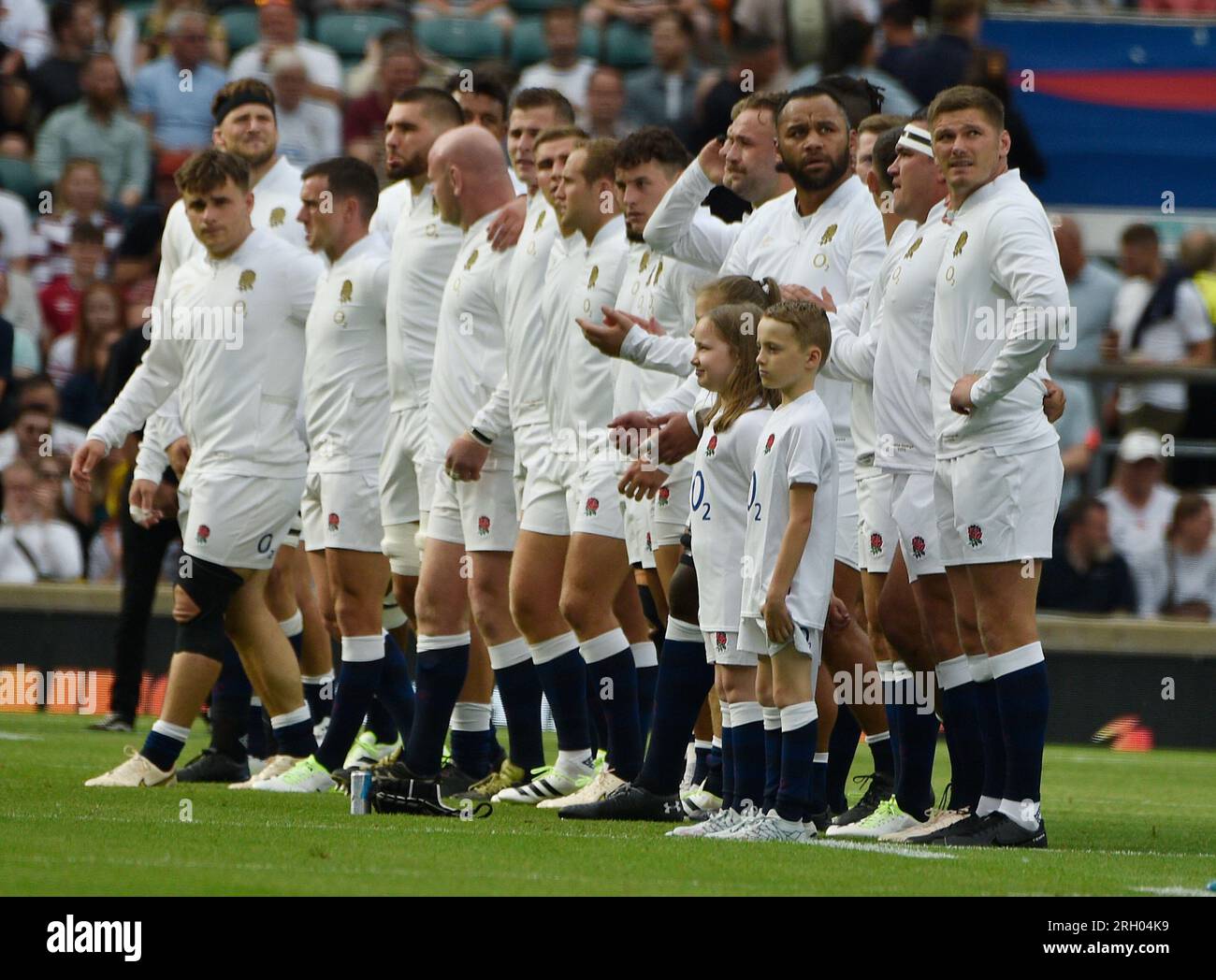Warm up match prior to the 2023 rugby world cup hi-res stock ...