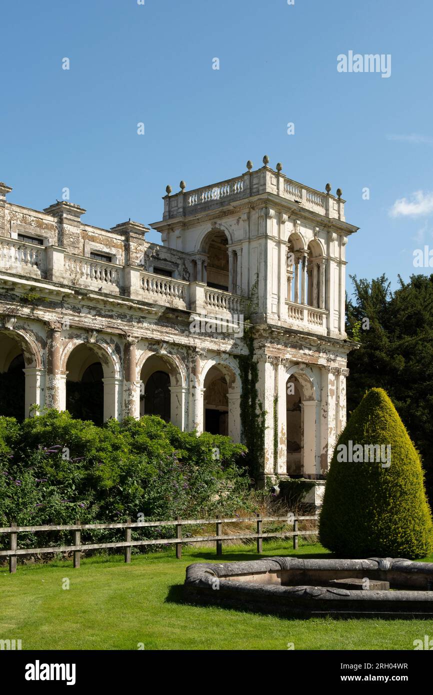 Trentham Hall at Trentham Estate Gardens, Stoke-on-Trent, Staffordshire ...