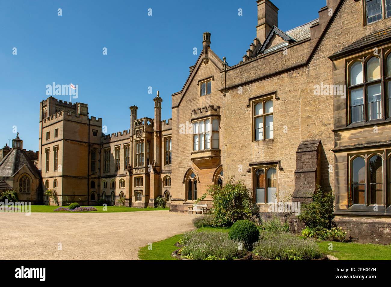Newstead Abbey House, Newstead, Nottinghamshire, England Stock Photo ...