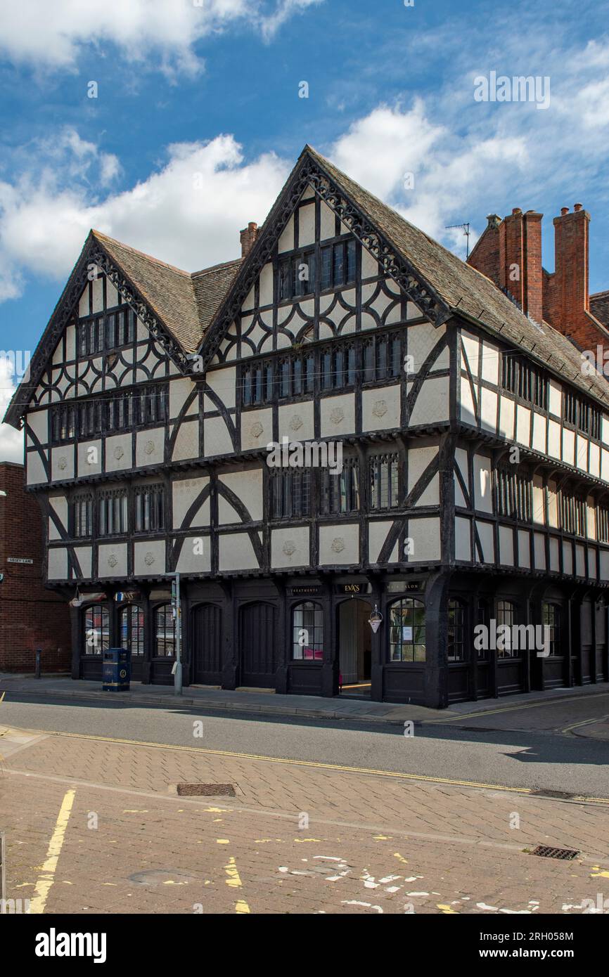 Old Half-timbered Building, Boston, Lincolnshire, England Stock Photo ...