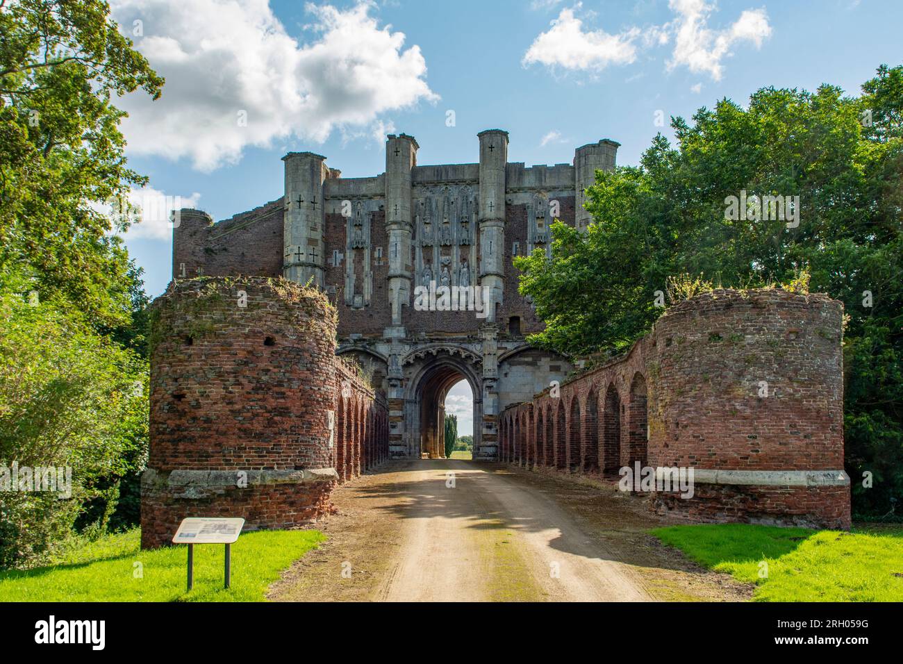 Thornton Abbey and Gatehouse, Thornton Curtis, Lincolnshire, England ...