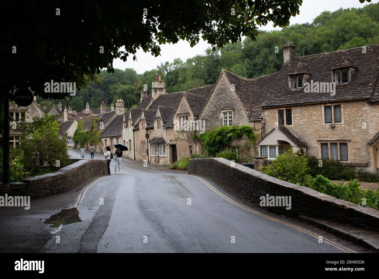 Castle Combe Village in Whiltshire Stock Photo - Alamy
