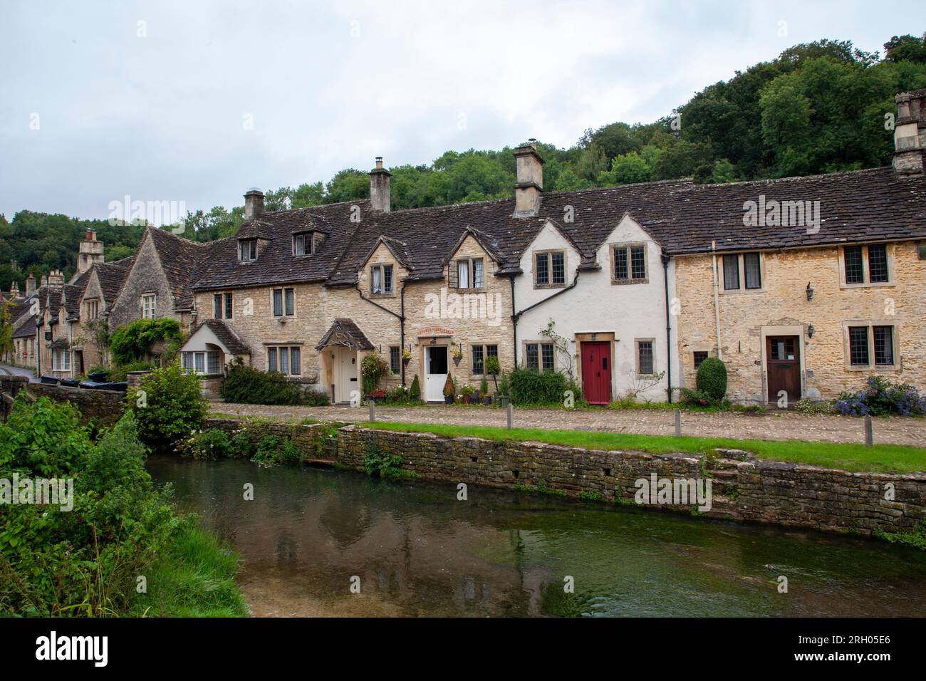 Castle Combe Village in Whiltshire Stock Photo - Alamy