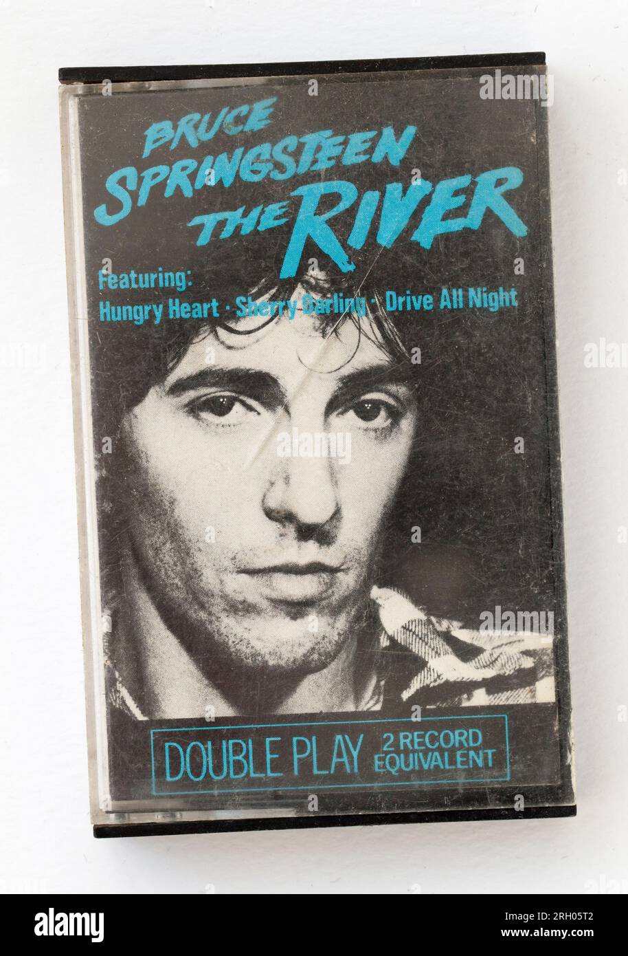 The River by Bruce Springsteen Audio Music Cassette Tape Stock Photo ...