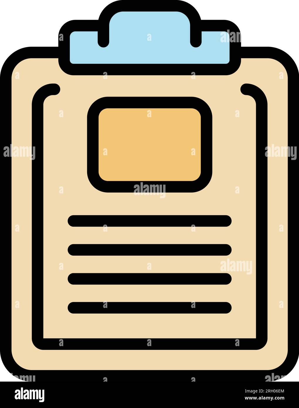Clipboard conference icon outline vector. Online group. Business office ...