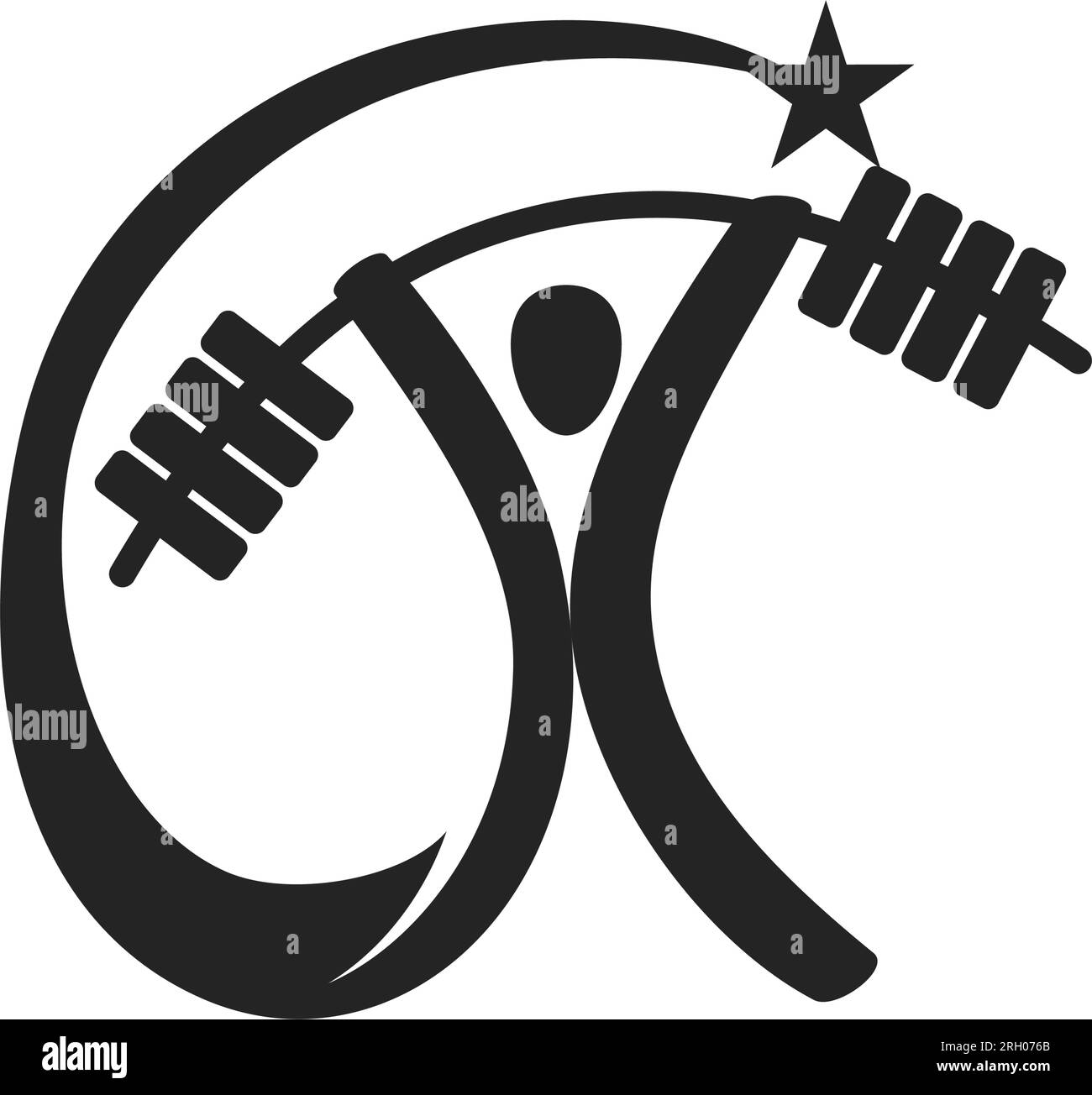 gym logo template Isolated. Brand Identity. Icon Abstract Vector ...