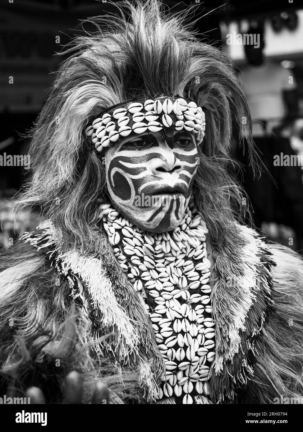 Lion People Dancing, (Zimba Lion Masquerade) at, Carnival of the World ...