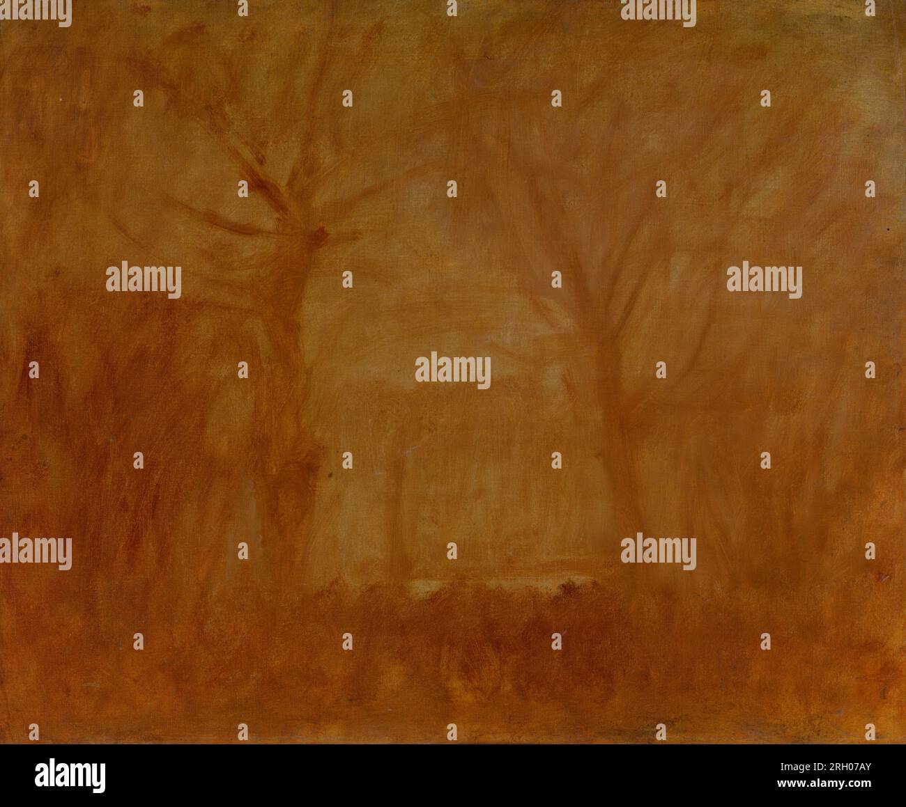 Flaming Landscape 1900 by László Mednyánszky Stock Photo - Alamy