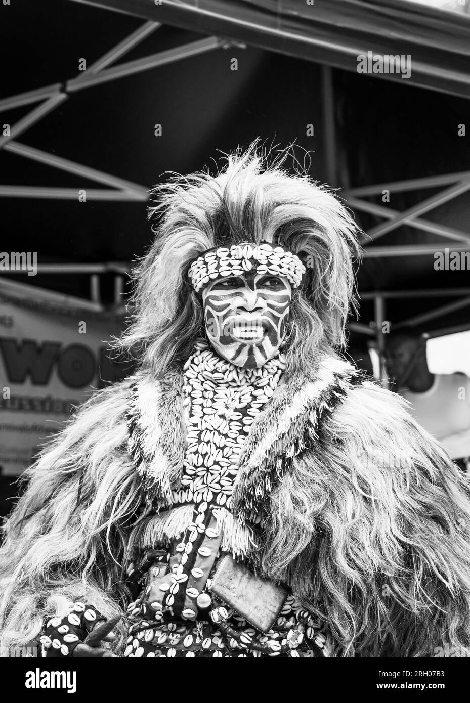 Lion People Dancing, (Zimba Lion Masquerade) at, Carnival of the World ...