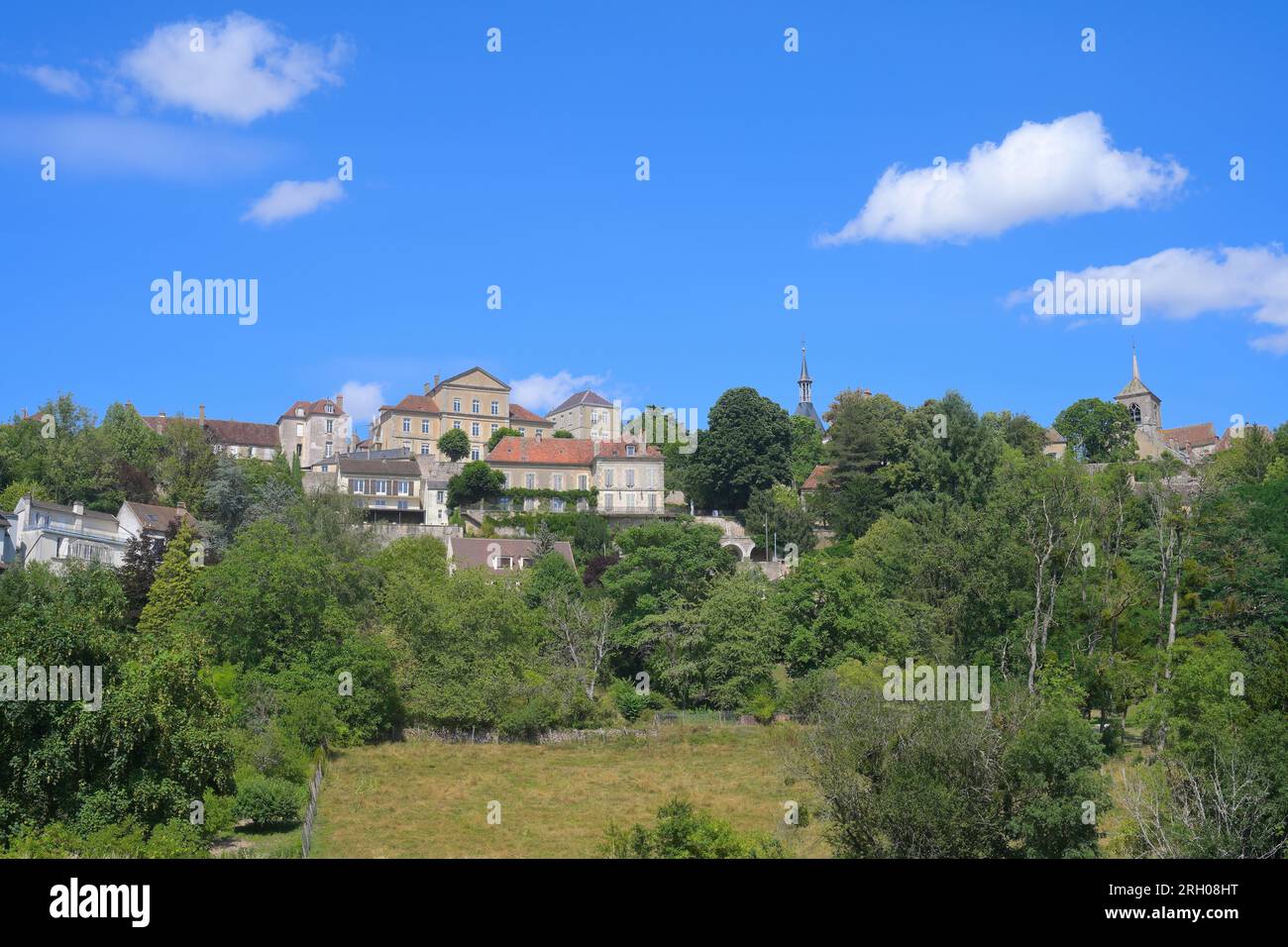 The medieval town of Avallon, FR Stock Photo - Alamy