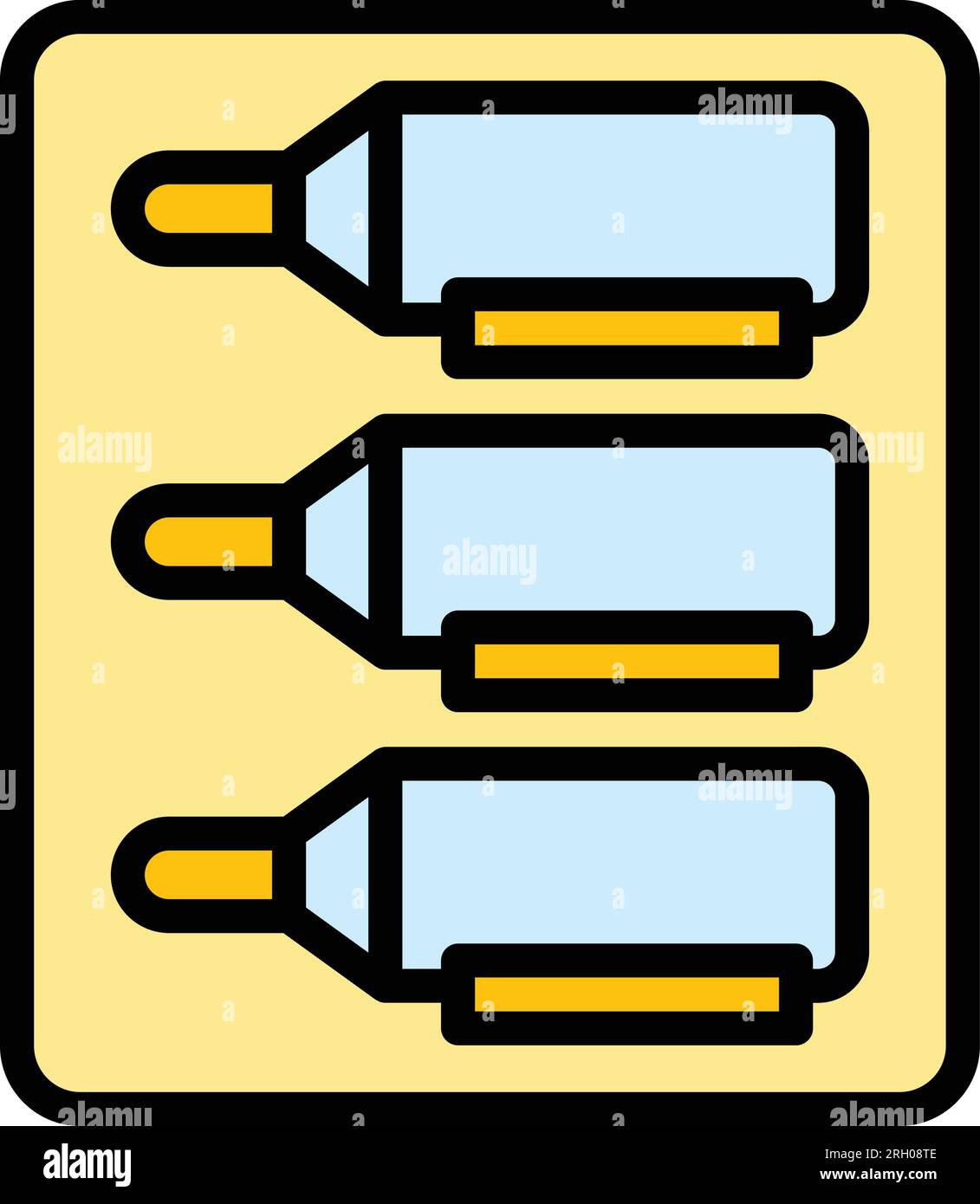 Interior bar icon outline vector. Wood bottle. Shop storage color flat ...