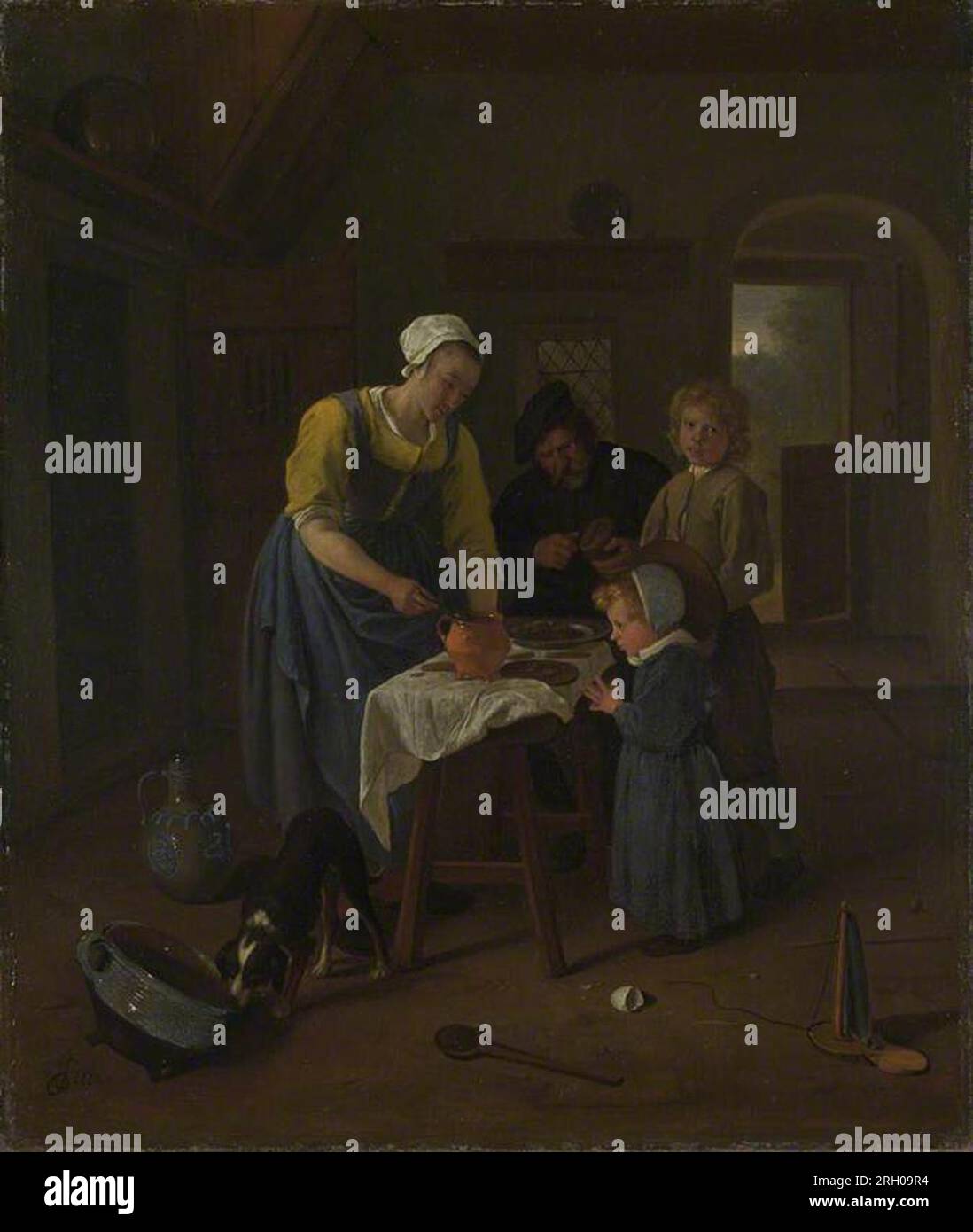 Jan steen peasant family hi-res stock photography and images - Alamy
