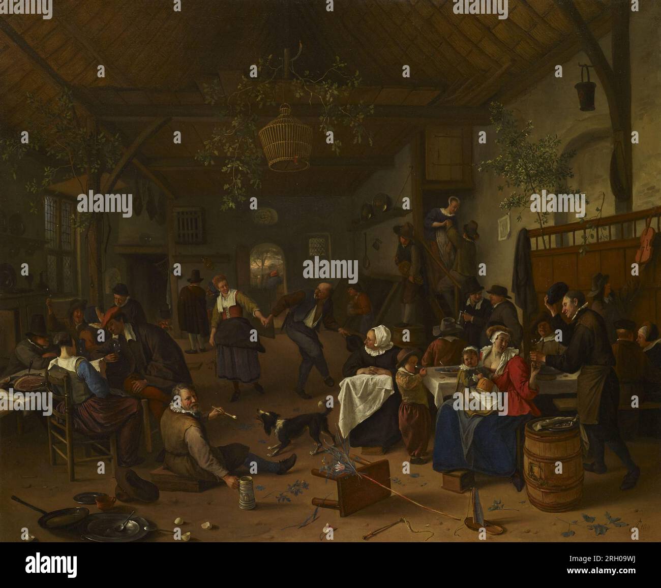 Merrymaking in a tavern hi-res stock photography and images - Alamy