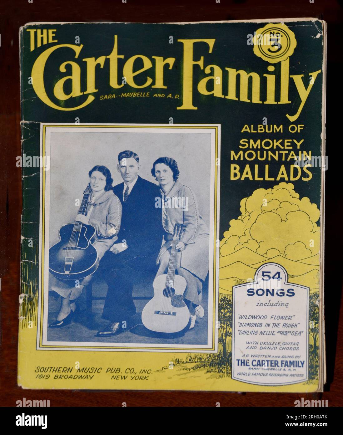 Sheet music, musical instruments and other items at the Carter Fold ...