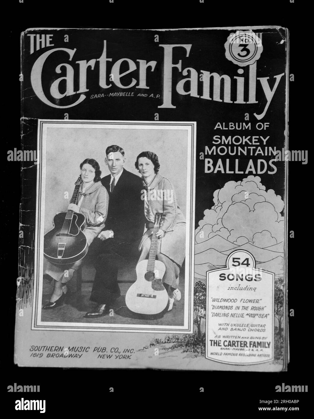 Sheet music, musical instruments and other items at the Carter Fold ...