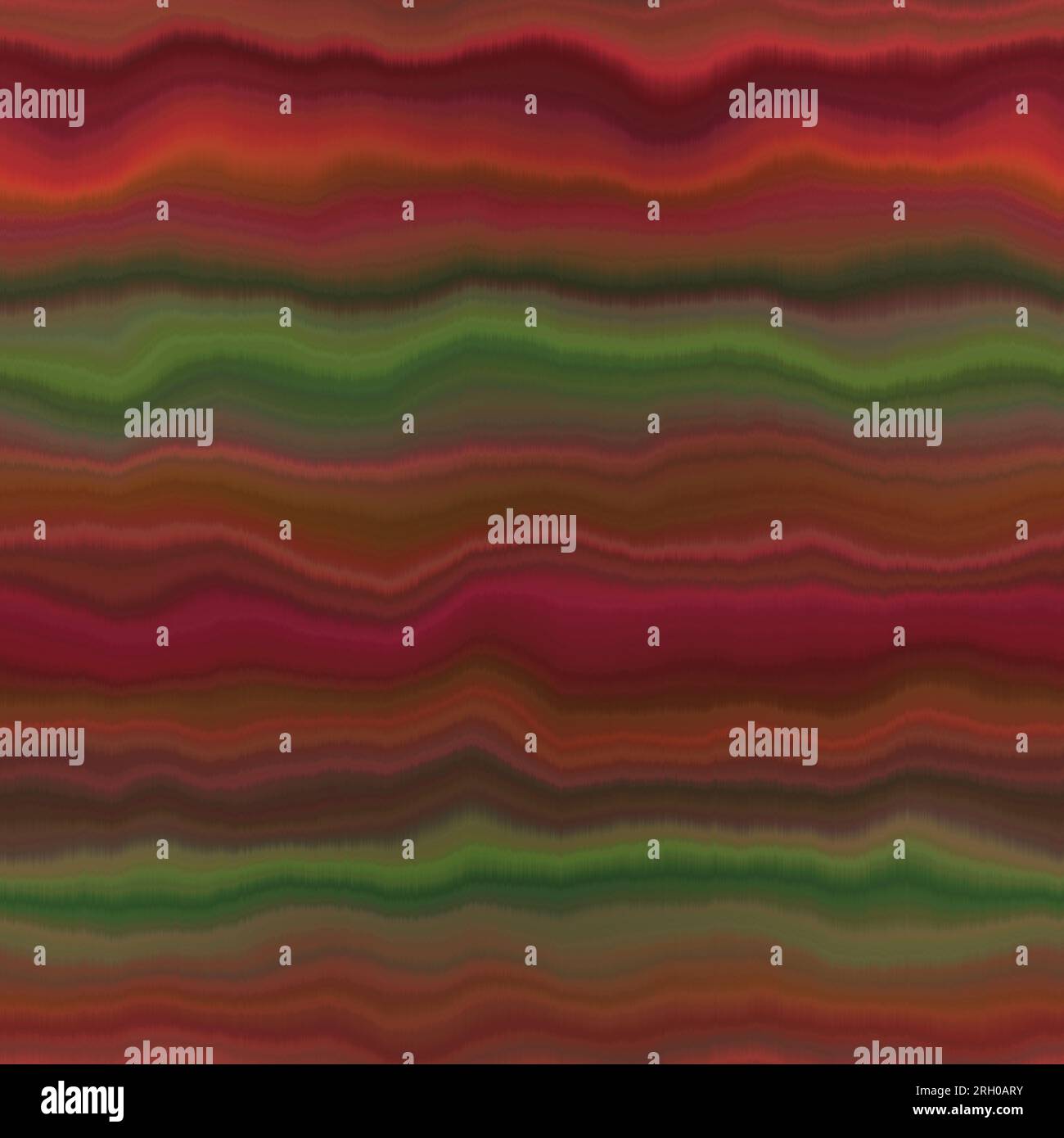 Vibrant tie dye wash stripe wave seamless pattern. Blurry fashion ...