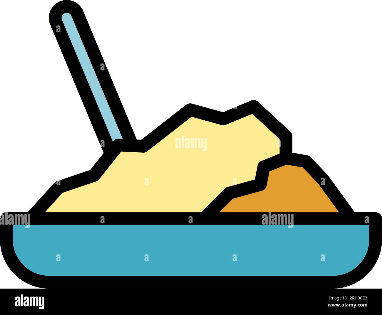 Cement sand construction icon outline vector. Mixer truck. Tool car ...