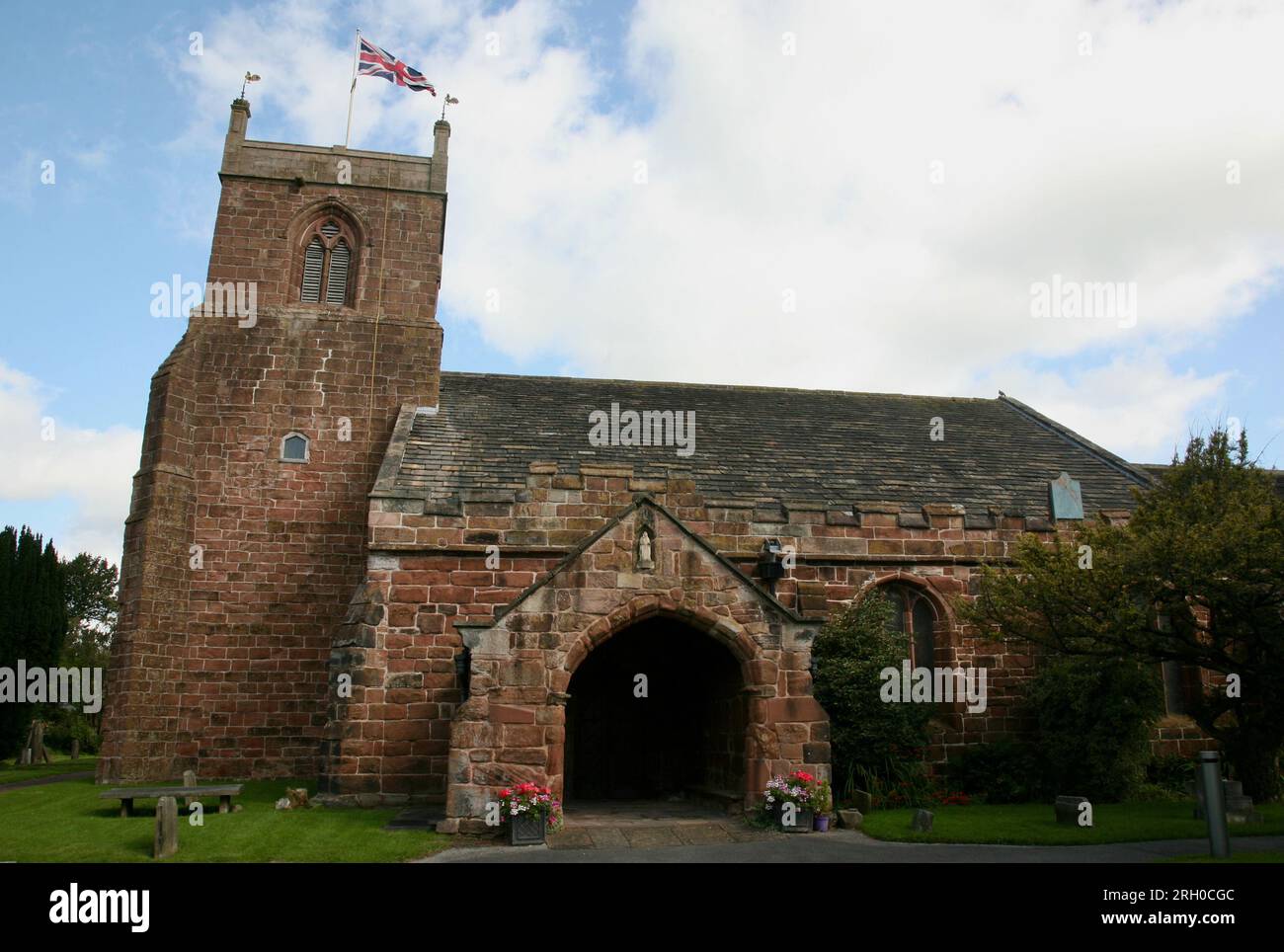 A view of St Mary The Virgin Church, Towngate, Eccleston, Chorley ...
